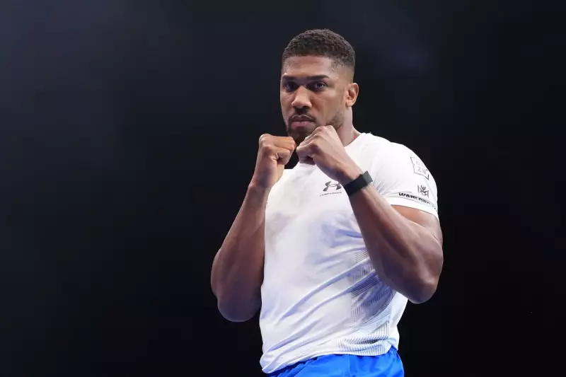 Anthony Joshua Returns to Gym After Tragic Car Crash That Killed Two ...