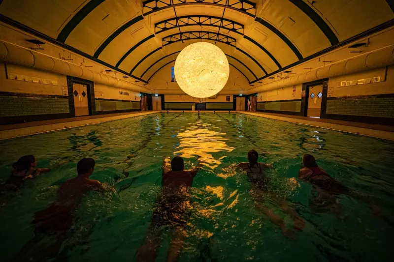 Bristol's Jubilee Pool Hosts Luke Jerram's Immersive 'Helios' Sun ...
