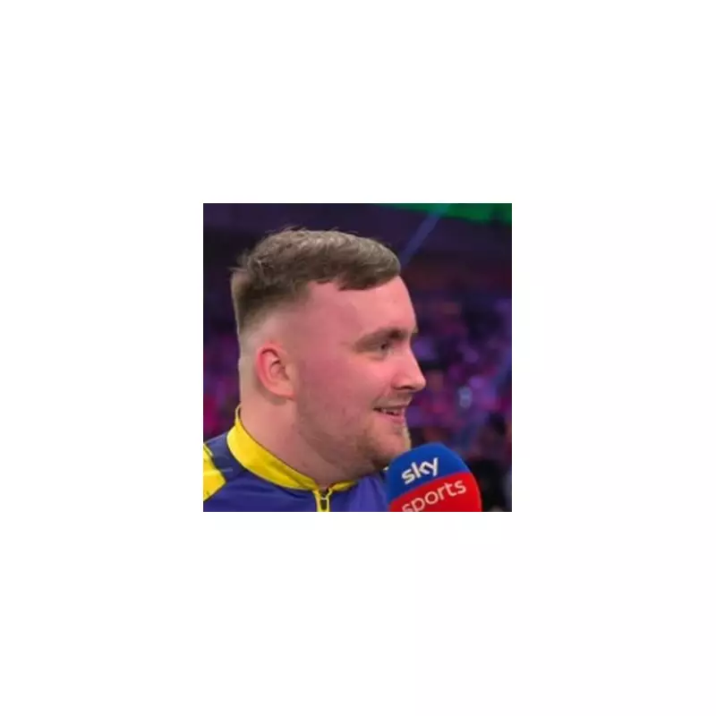 Luke Littler dedicates World Darts Championship win to Anthony Joshua's ...