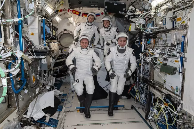 NASA's First Medical Evacuation: 4 Astronauts Return Early from ISS ...