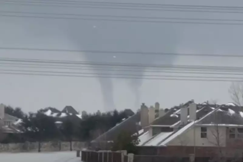 Texas 'Steamnado' Phenomenon Spotted Amid Deadly Winter Storm - British ...