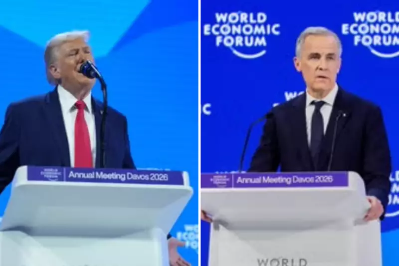 Trump Claims 'Canada Lives Because of US' in Davos Speech Targeting PM ...