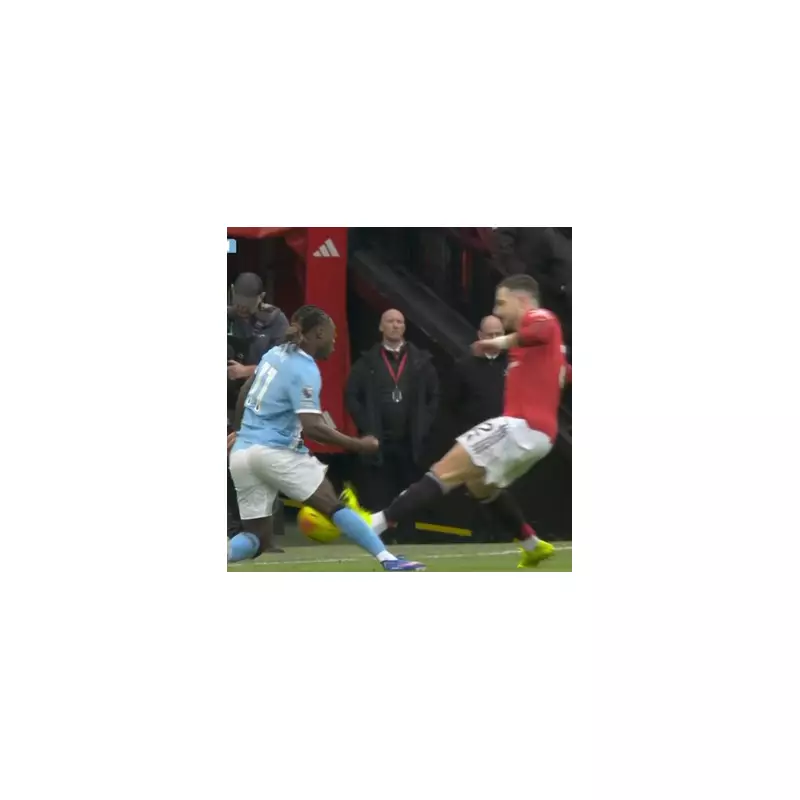 VAR Explains Why Man Utd's Diogo Dalot Escaped Red Card in Man City ...