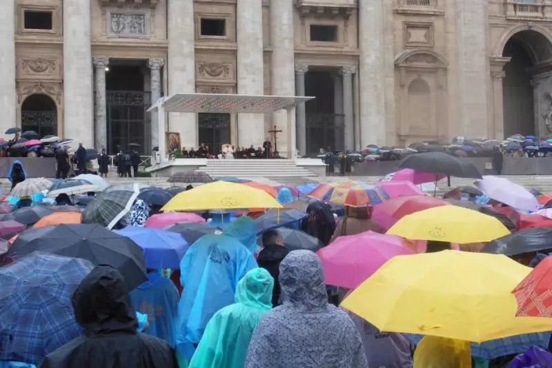 World's Unluckiest Travelers 2025: Rain-Soaked Pope Visit Wins $10k ...
