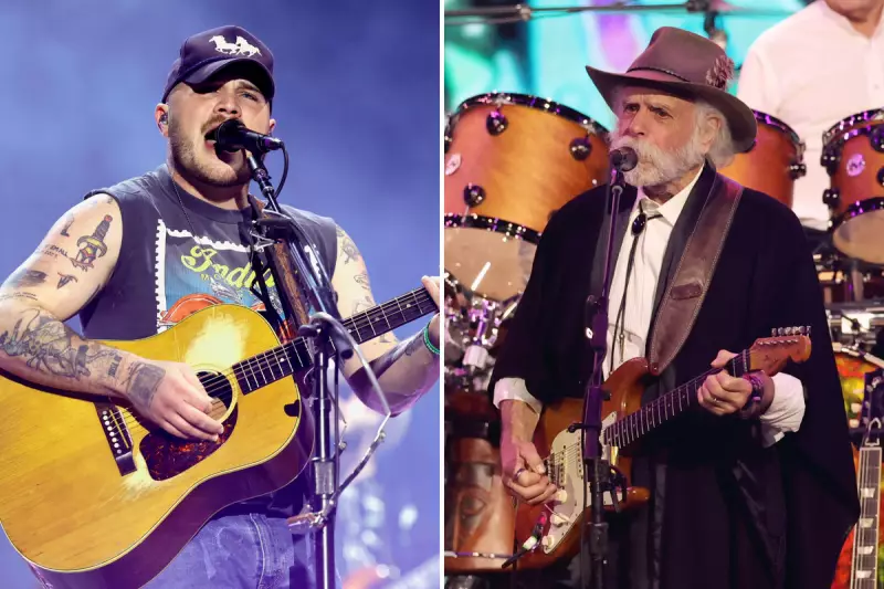 Zach Bryan gifted Bob Weir's guitar days before Grateful Dead icon's ...
