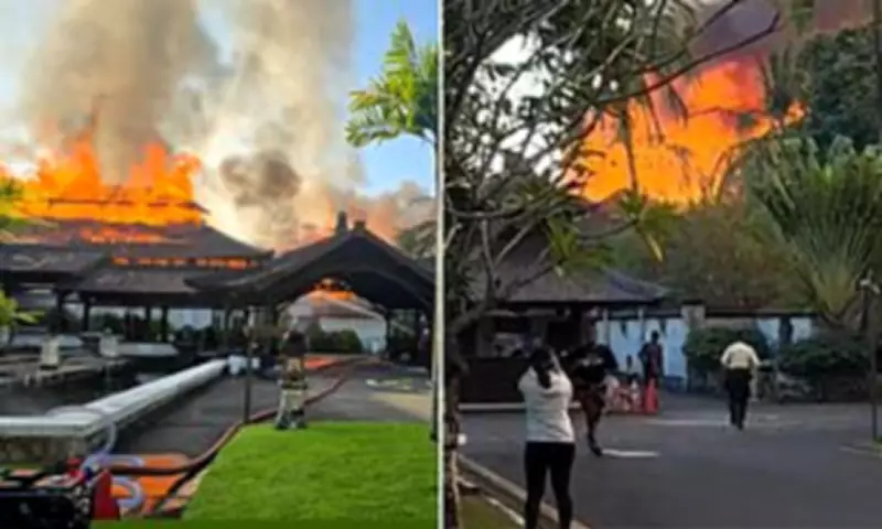 Fire Engulfs Club Med Bali Restaurant, Aussie Tourists Evacuated ...
